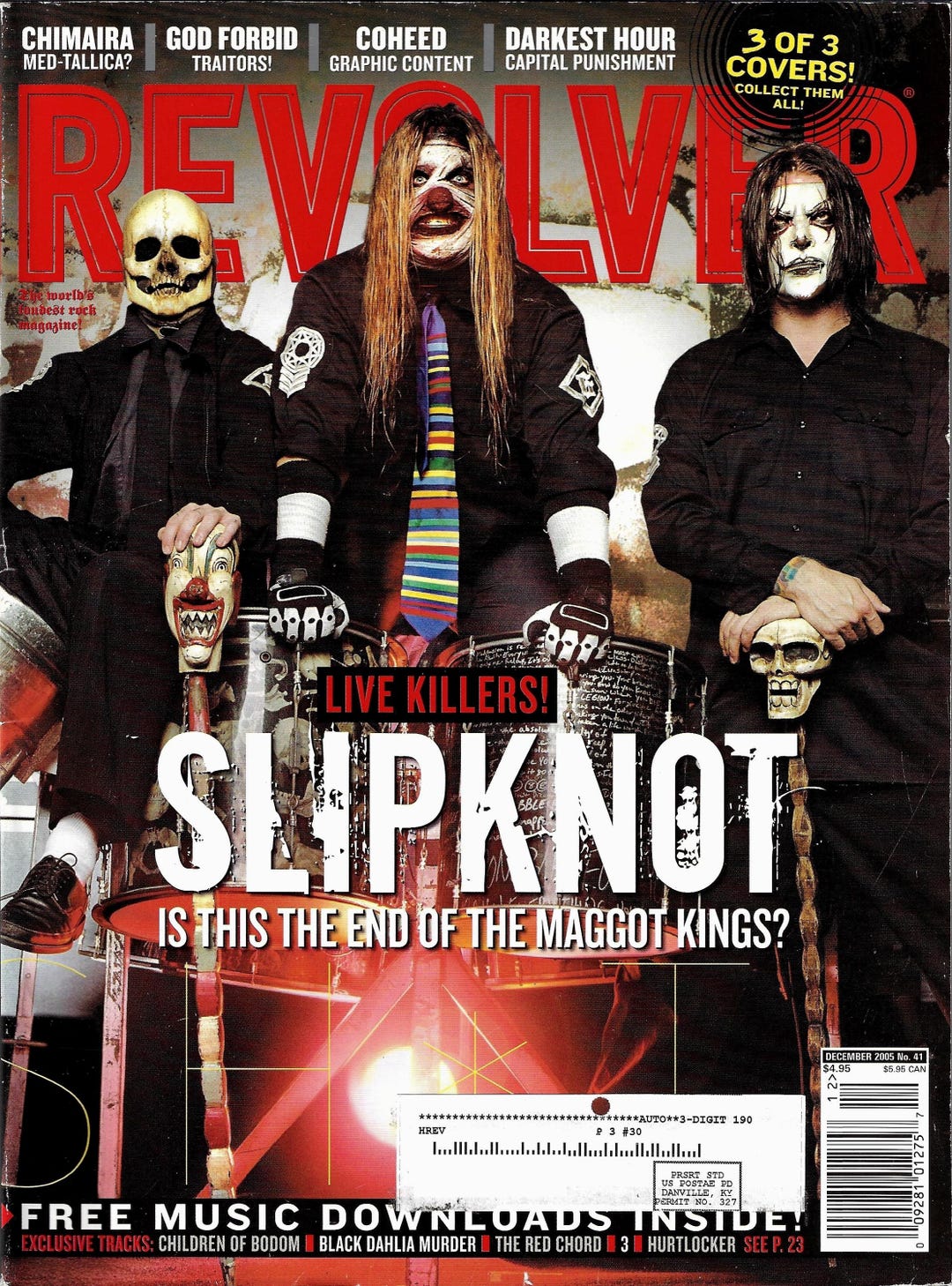 SLIPKNOT - Cory Taylor - Revolver Magazine 2005 - Etsy