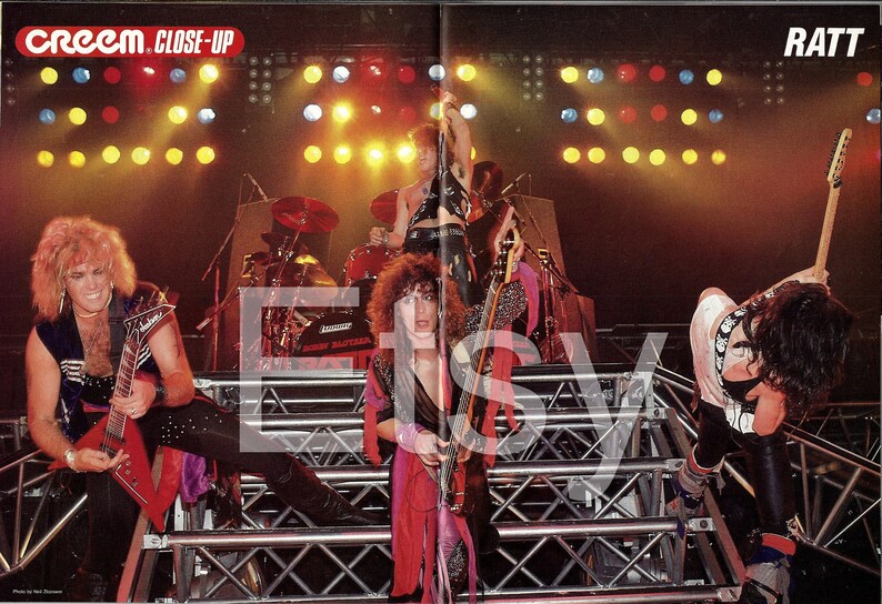 IRON MAIDEN W.A.S.P. Ratt Dio Metallica Coney Hatch - Etsy