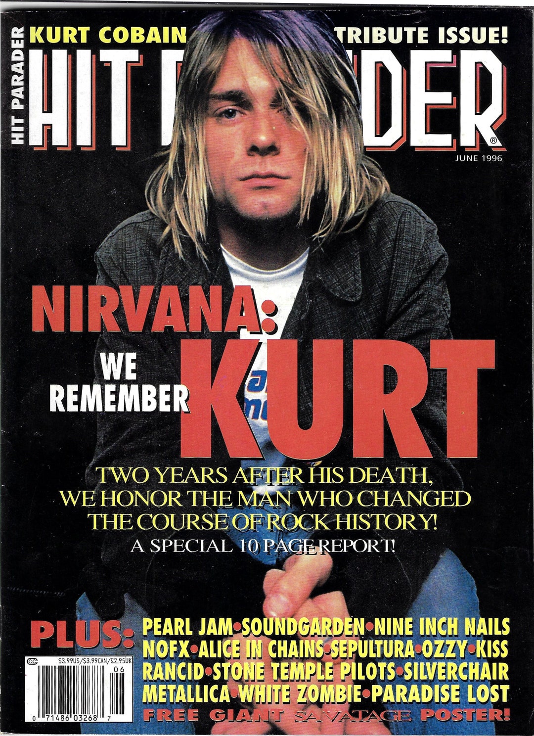 NIRVANA Kurt Cobain Stone Temple Pilots Alice in Chains - Etsy