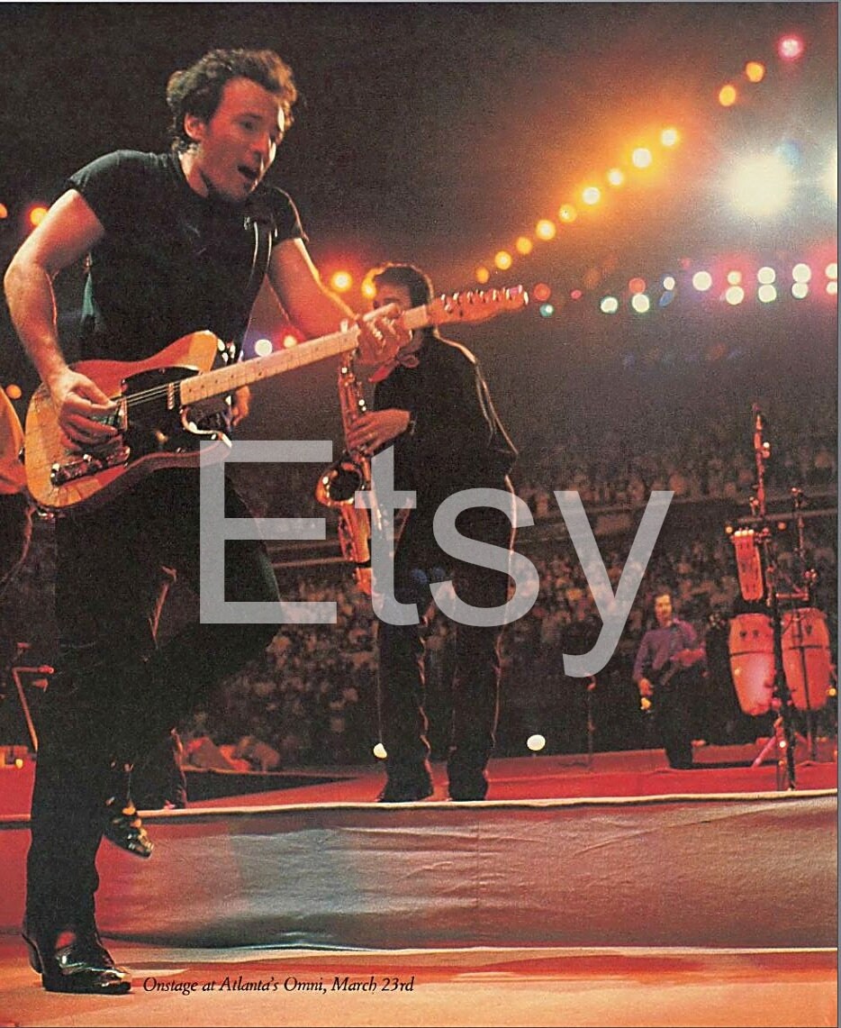 BRUCE SPRINGSTEEN - Rolling Stone Magazine 1988 - Etsy