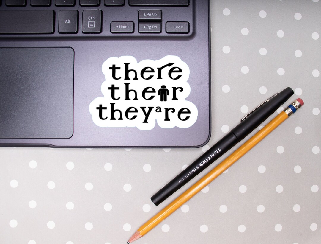 English Teacher Sticker/ Grammar Sticker/ Funny Waterproof Sticker for ...
