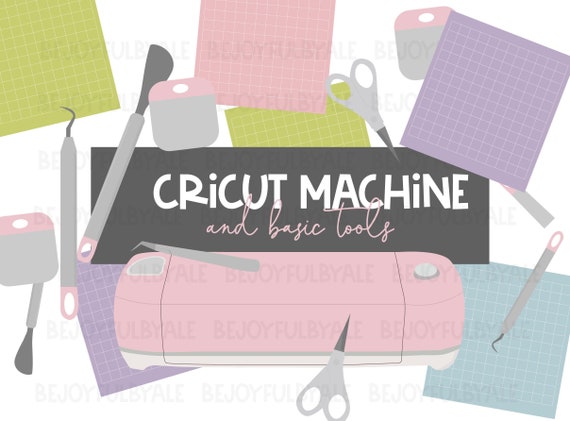 Cutting Machine Clipart PNG Cricut Clipart Crafting | Etsy