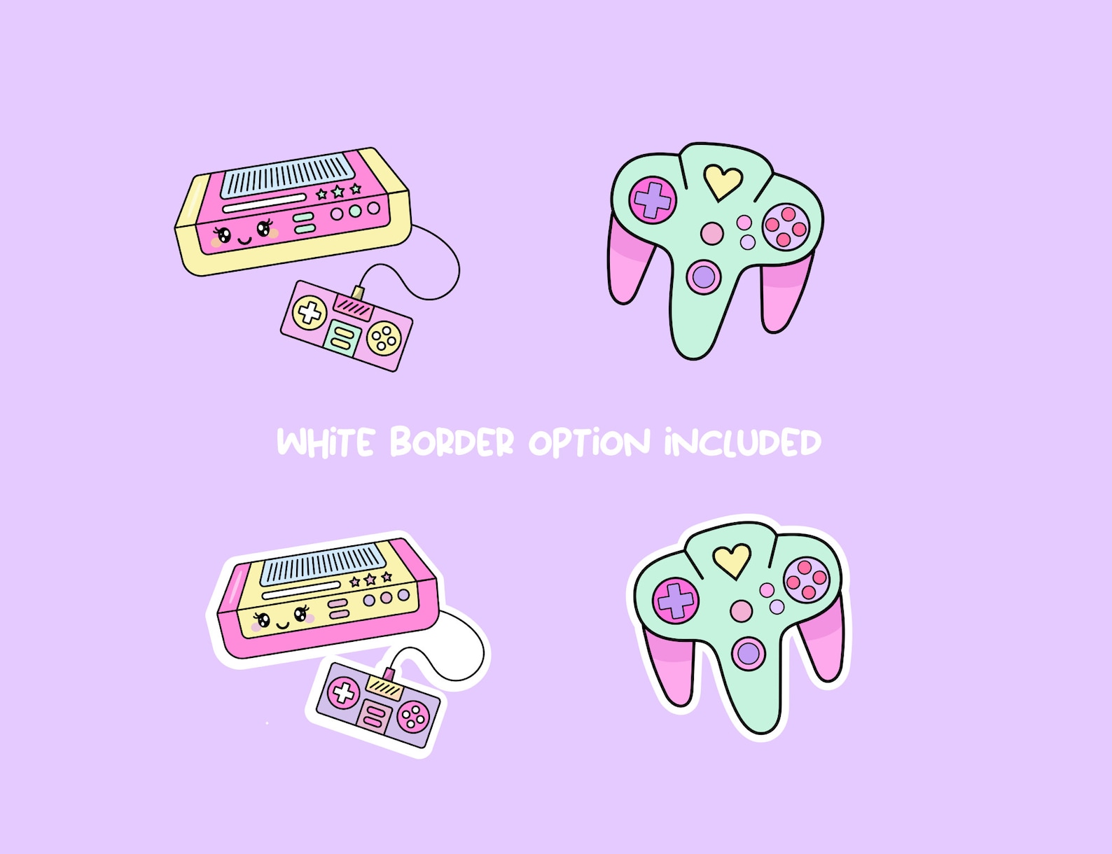 Cute Gamer Girl Clipart Cute Controller Video Games Clipart Computer ...