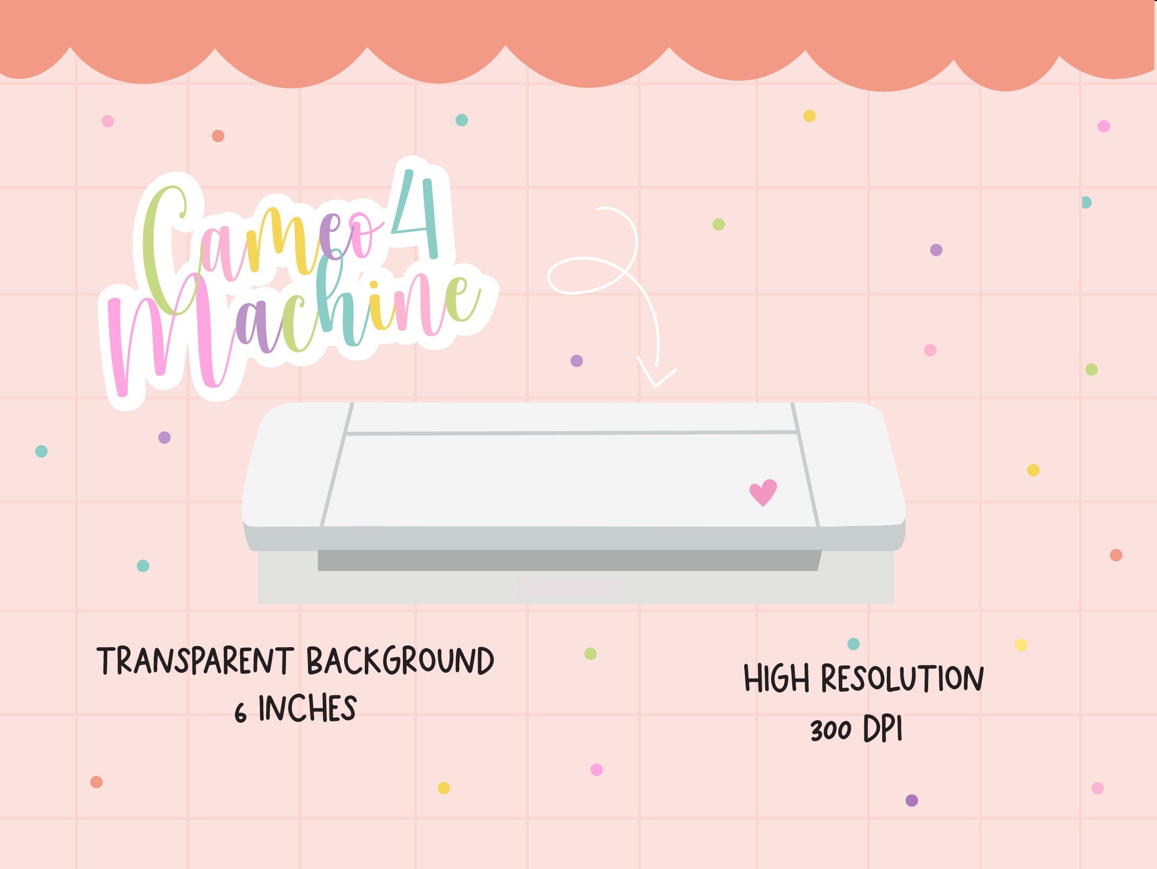 Cameo 4 Cutting Machine Clipart PNG - Cameo Clipart - Crafting Clipart ...