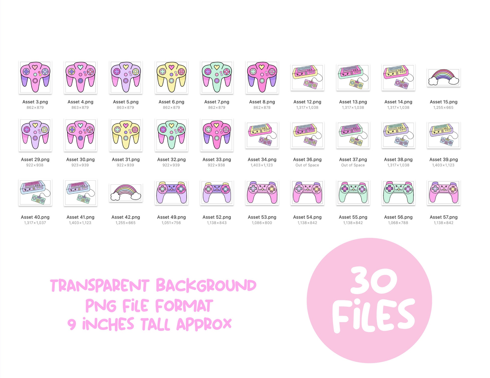 Cute Gamer Girl Clipart Cute Controller Video Games Clipart Computer ...