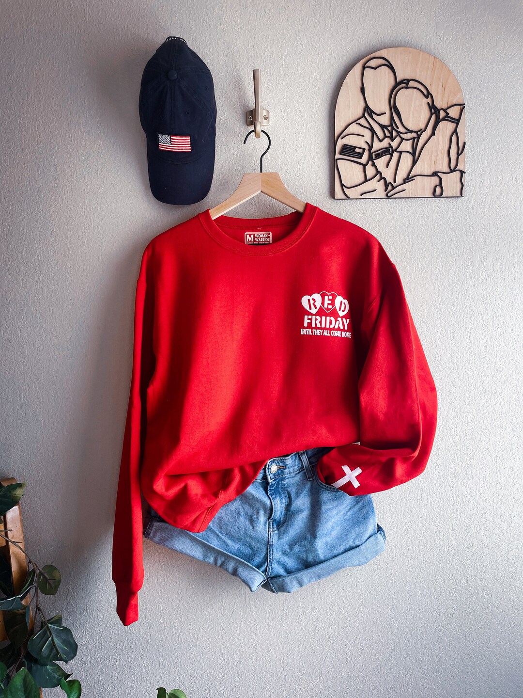 R.E.D. Friday Shirt, Remember Everyone Deployed Tee, Military Support ...