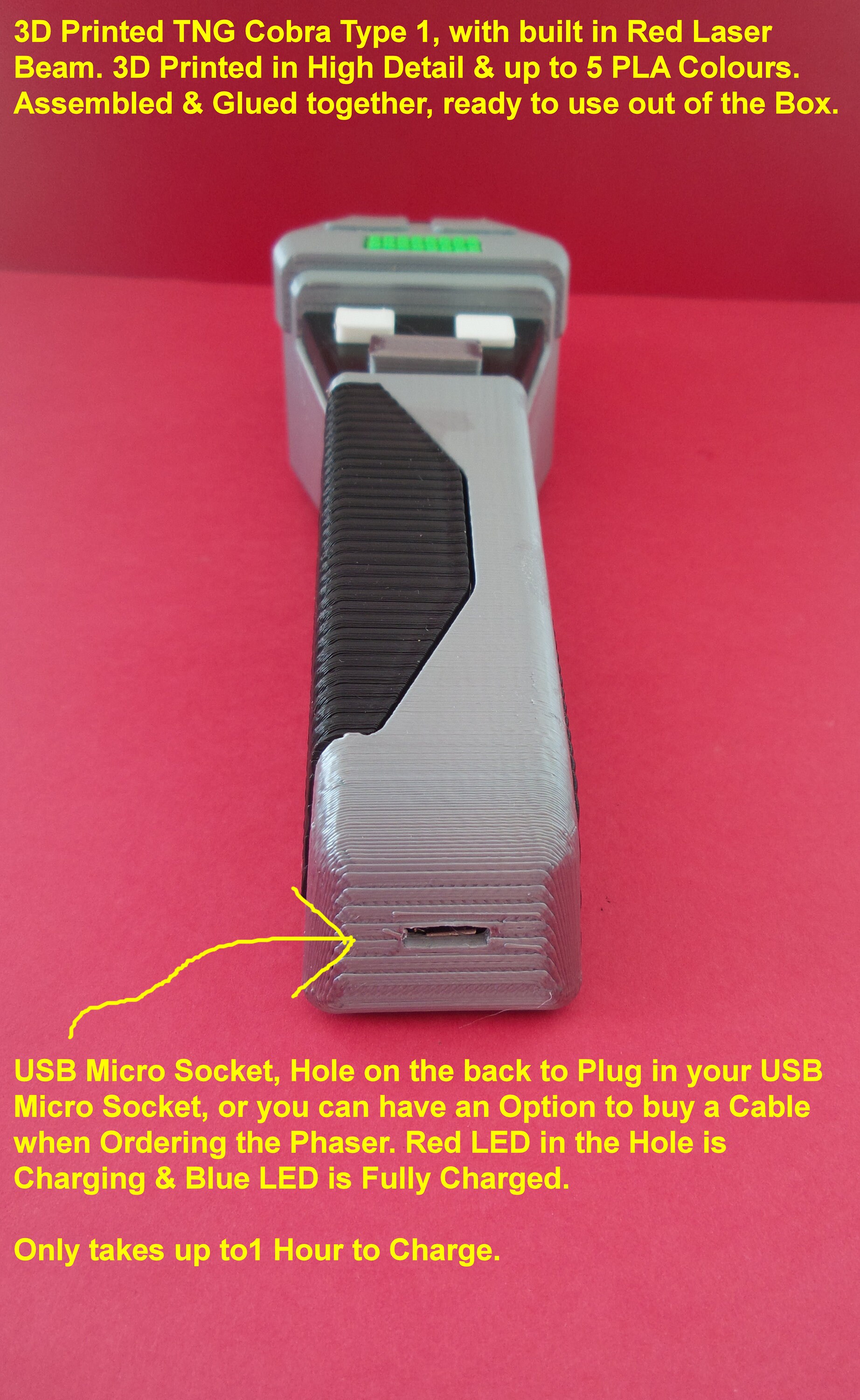 ST. Working Props Using a Micro B Cable - Etsy