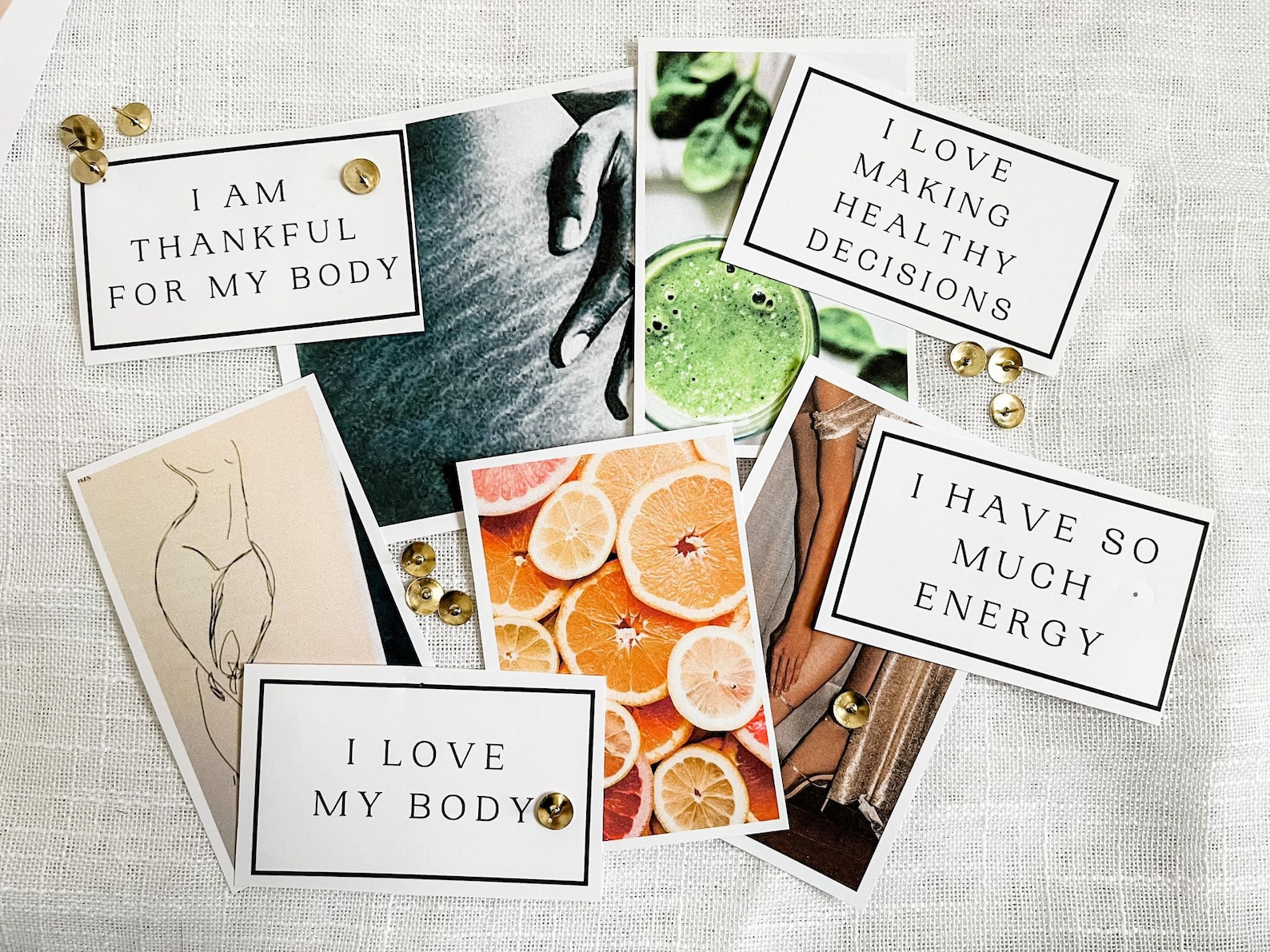 Vision Board Kit Vision Board Printables Words Manifestation Templates ...