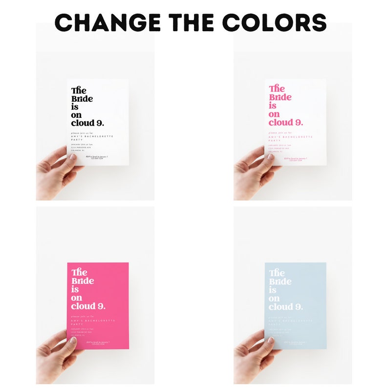 50th Birthday Invitation for Men Modern Birthday Invitation Surprise ...