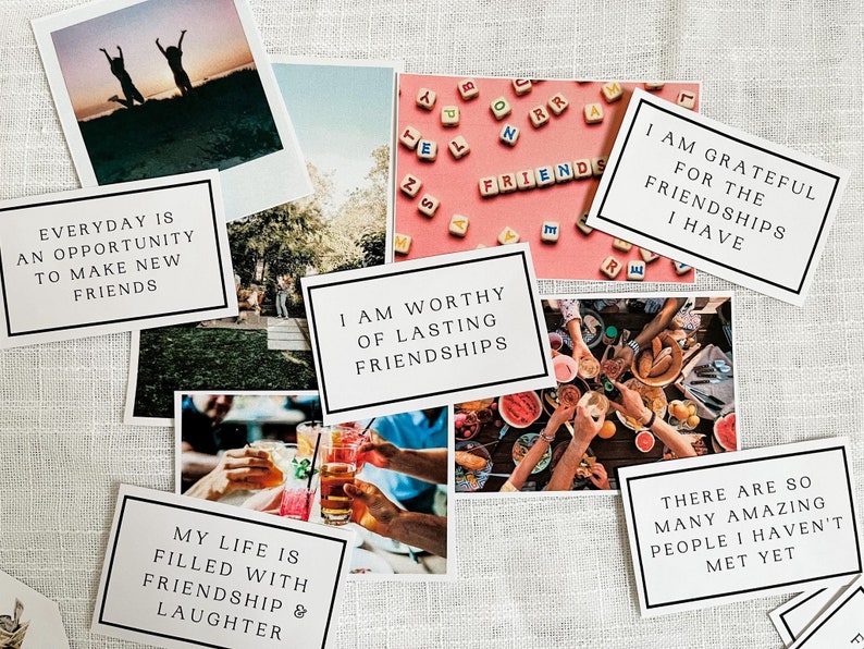 Vision Board Kit Vision Board Printables Words Manifestation Templates ...