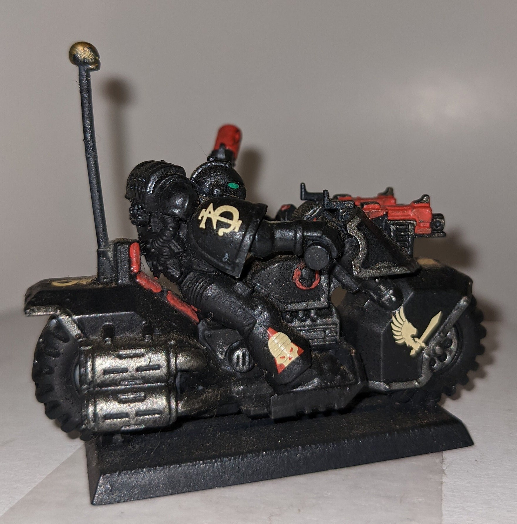 Warhammer 40K 3-man Ravenwing Motorcycle Squad Gaming Miniatures - Etsy