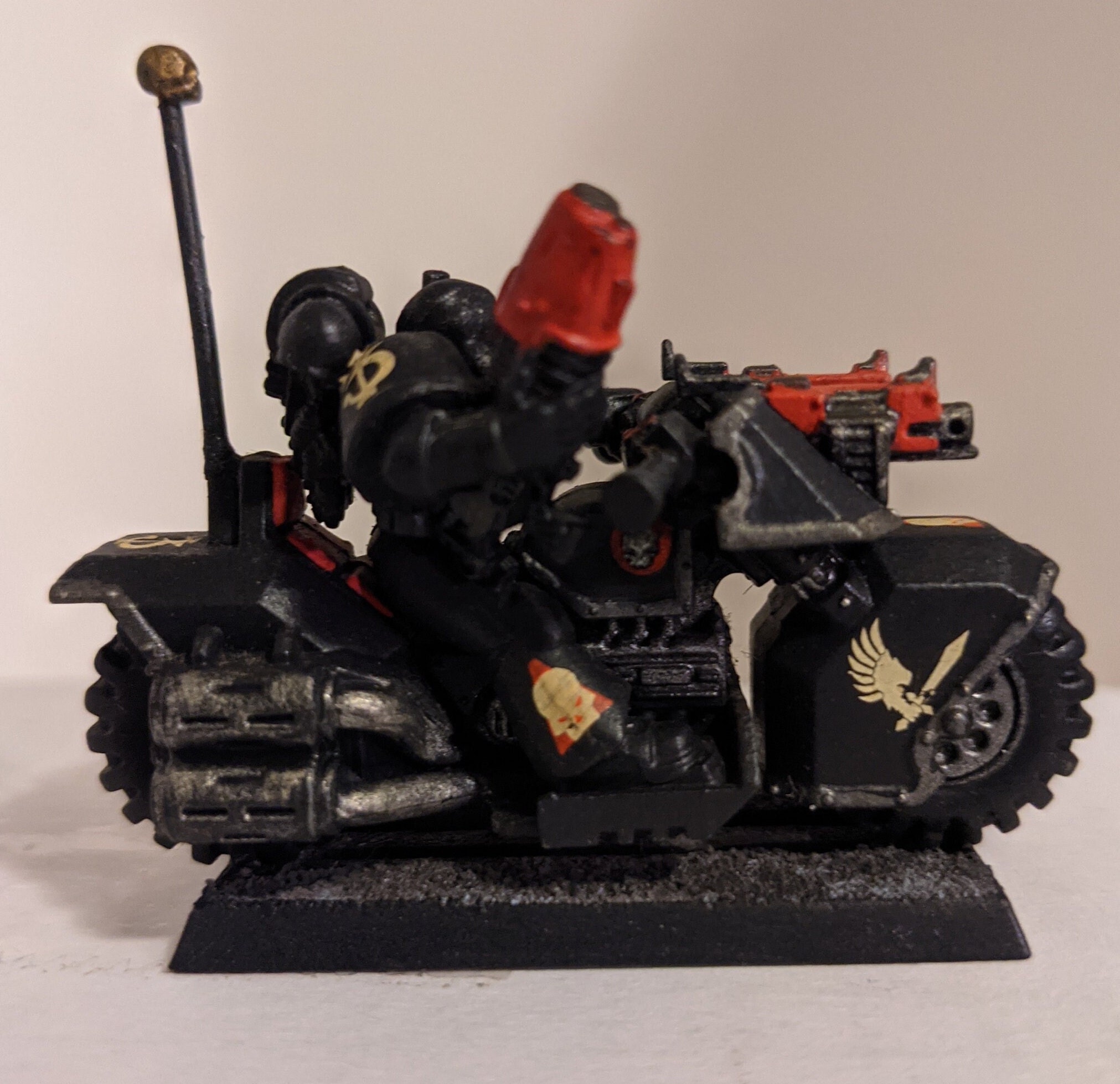 Warhammer 40K 3-man Ravenwing Motorcycle Squad Gaming Miniatures - Etsy