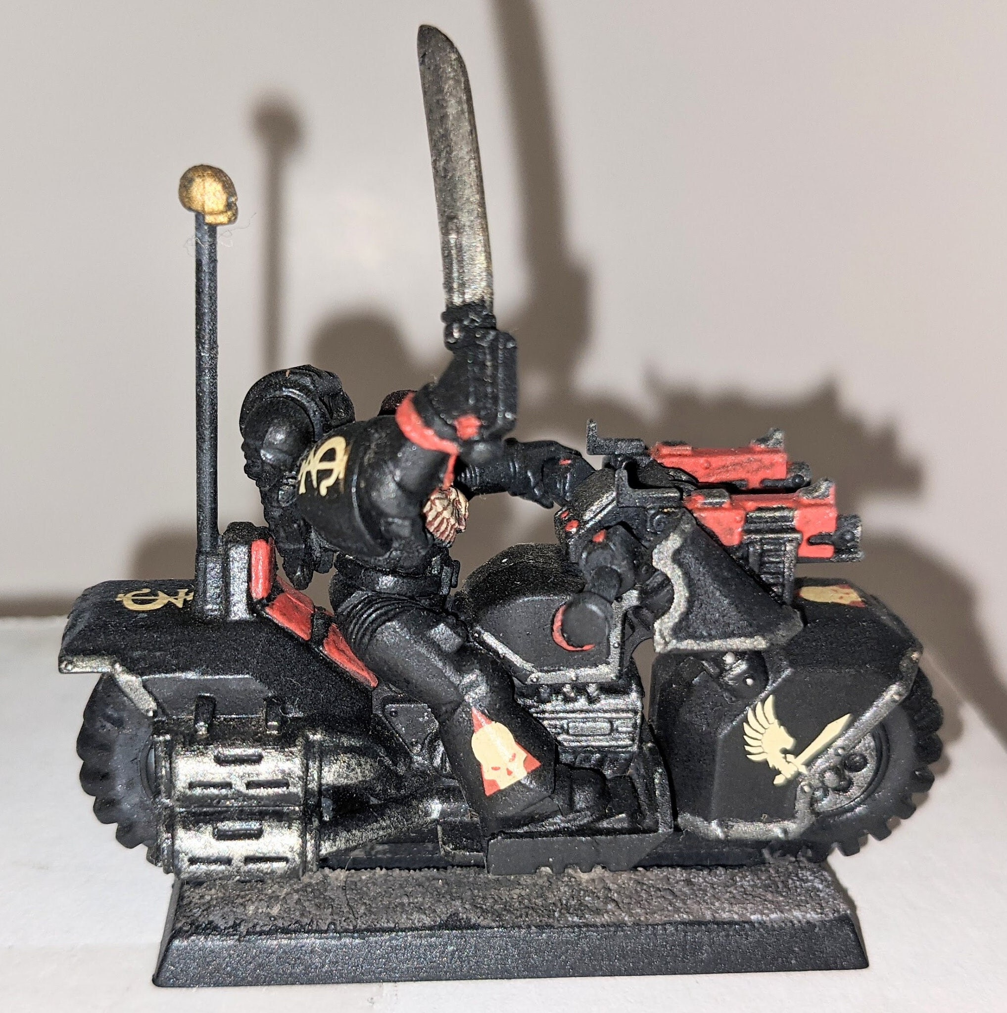 Warhammer 40K 3-man Ravenwing Motorcycle Squad Gaming Miniatures - Etsy