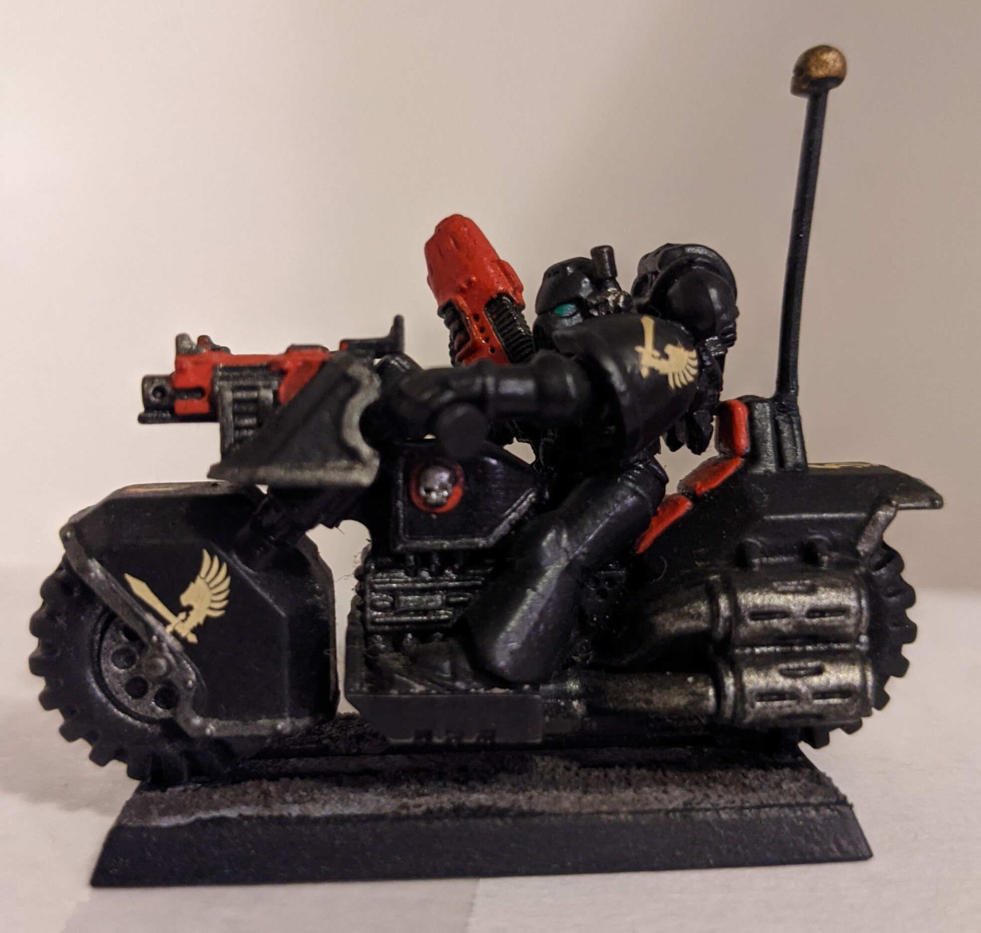 Warhammer 40K 3-man Ravenwing Motorcycle Squad Gaming Miniatures - Etsy