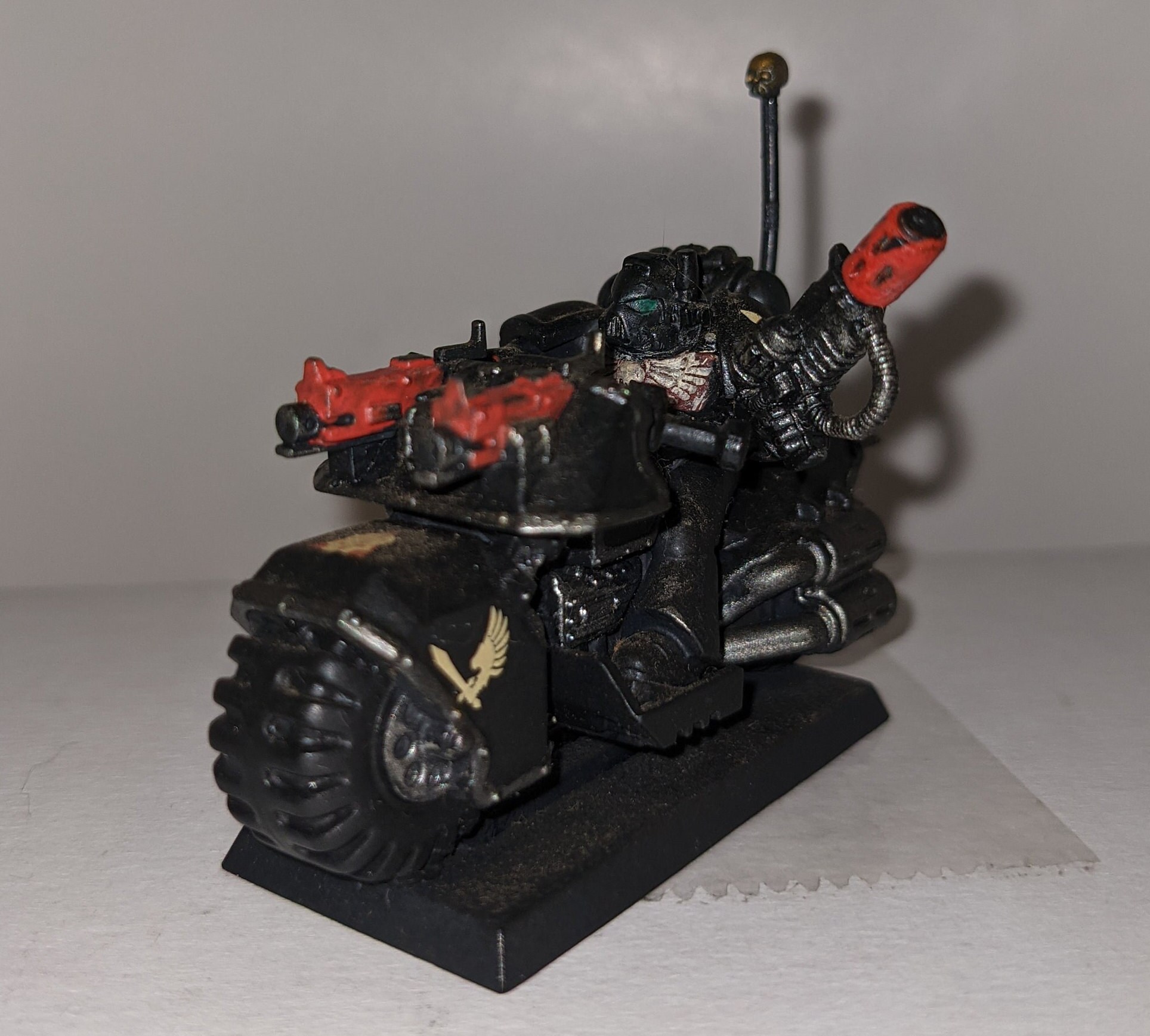 Warhammer 40K 3-man Ravenwing Motorcycle Squad Gaming Miniatures - Etsy