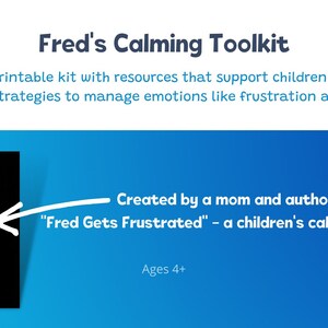 Calming Toolkit for Children, Downloadable Activity, Kids Calm Down ...