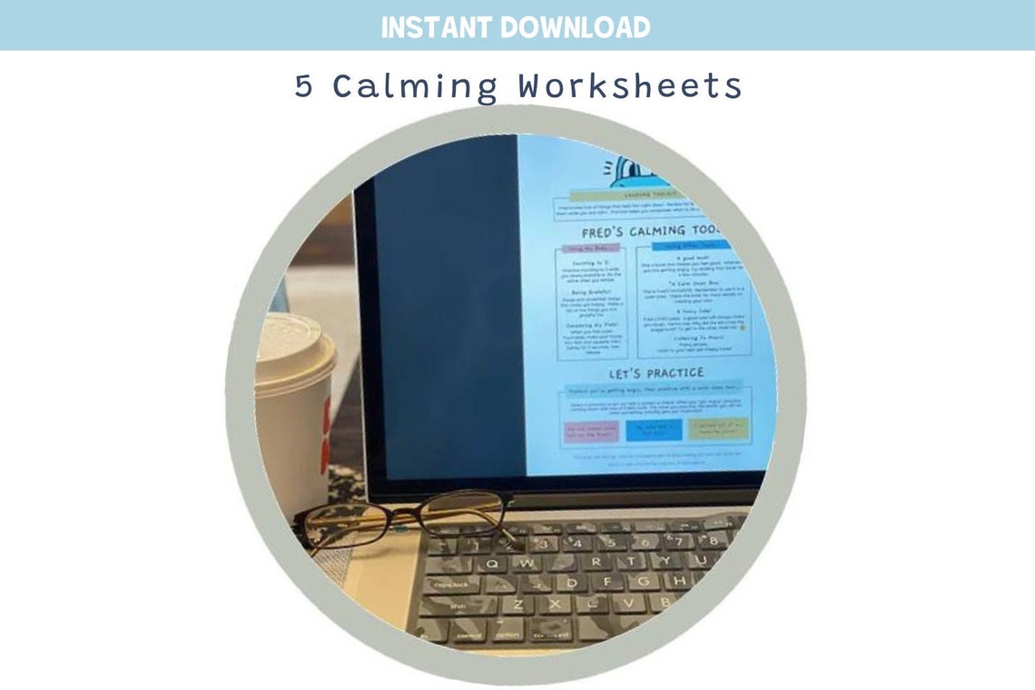 Calming Toolkit for Children, Downloadable Activity, Kids Calm Down ...