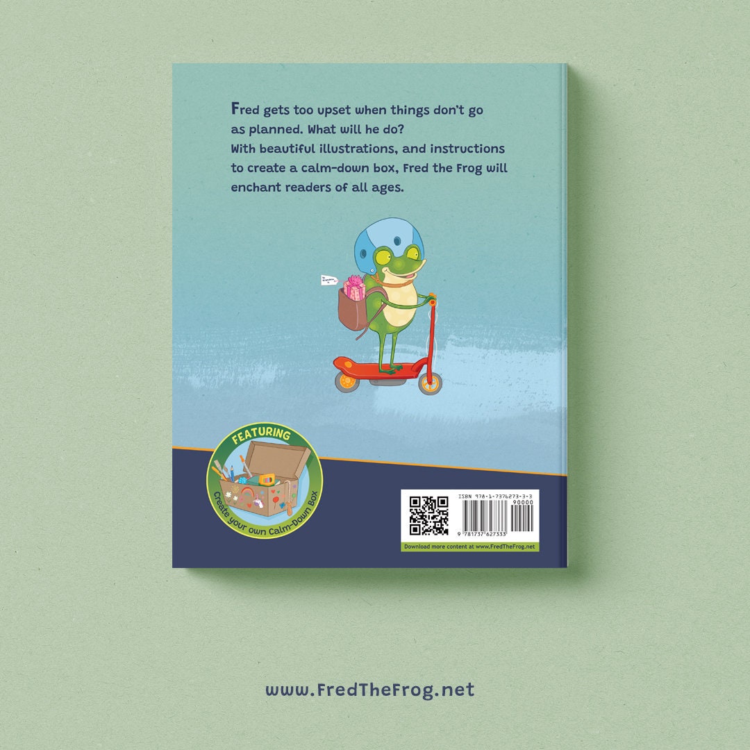 Fred Gets Frustrated, A Children's Calm Down Book, Emotional Regulation ...