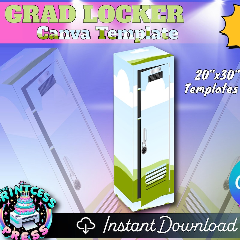 Grad Locker - Etsy
