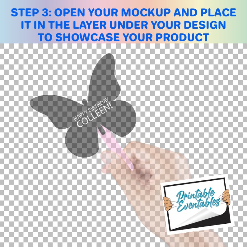 Hand Holding a Popsicle Stick PNG Mockup Bundle of 7 Glitter - Etsy ...