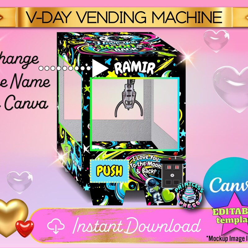 Claw Machine Valentine Box - Etsy