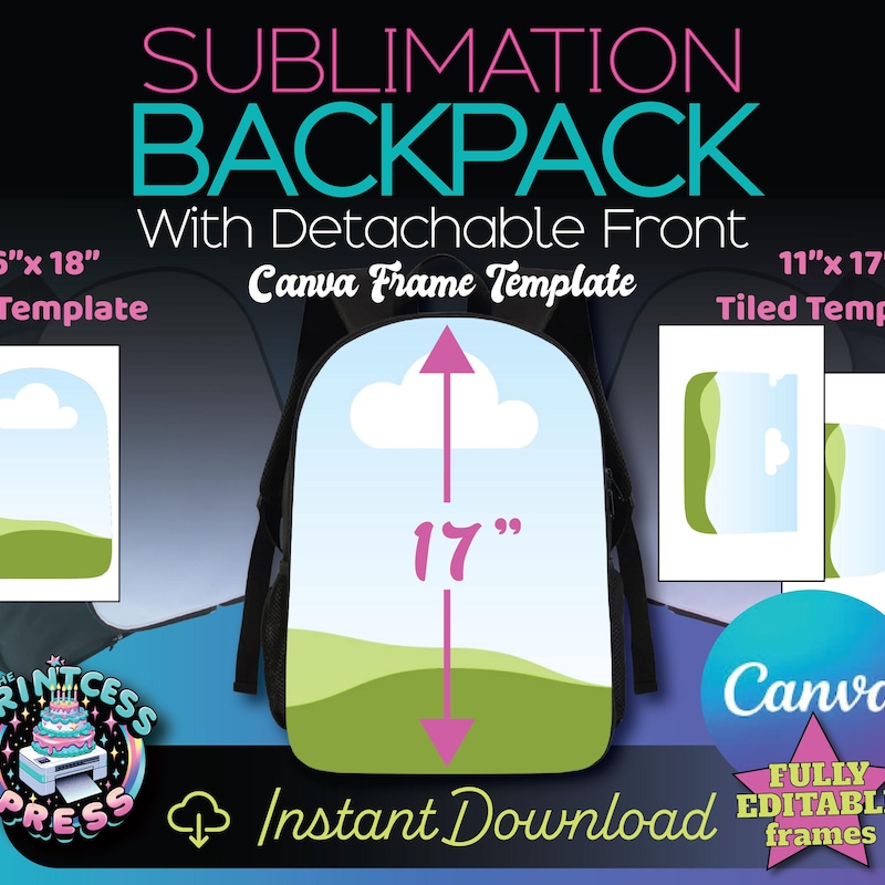 Sublimation Backpacks - Etsy