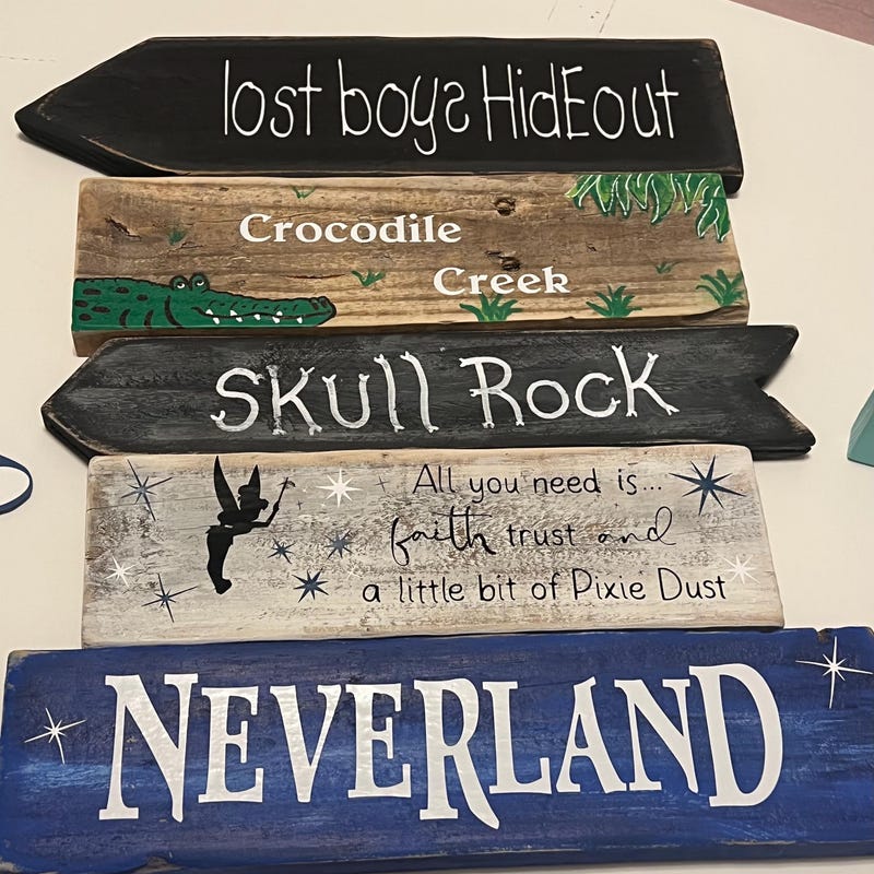 Neverland Sign - Etsy