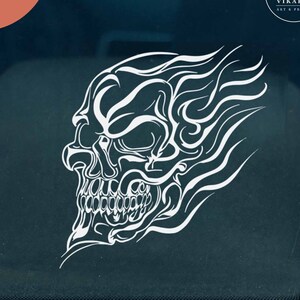 Skull Pinstriping Art Vintage Hand Drawn Digital File SVG, PNG, Skull ...