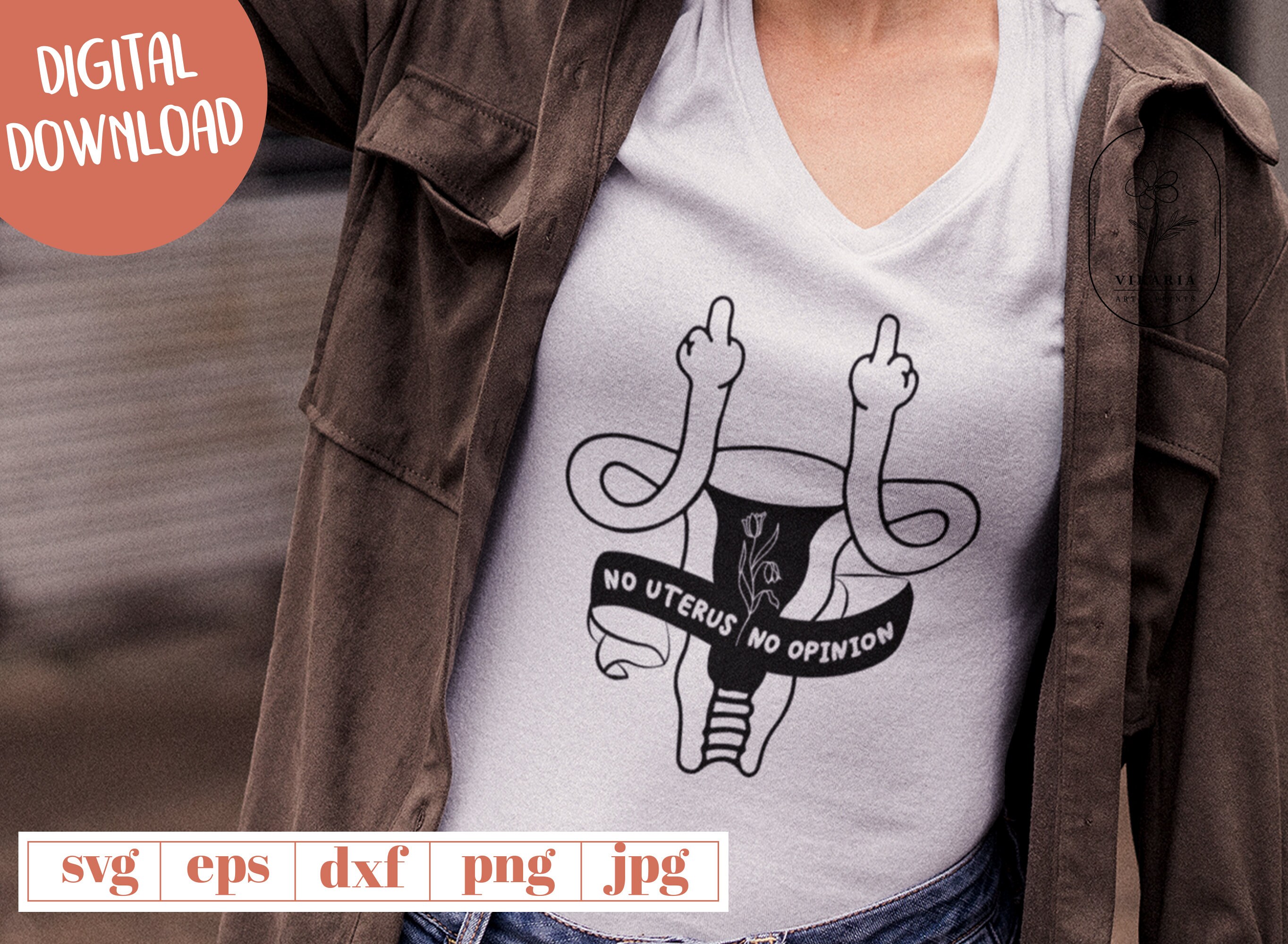 Uterus finger SVG Angry Uterus SVG PNG Women's rights | Etsy