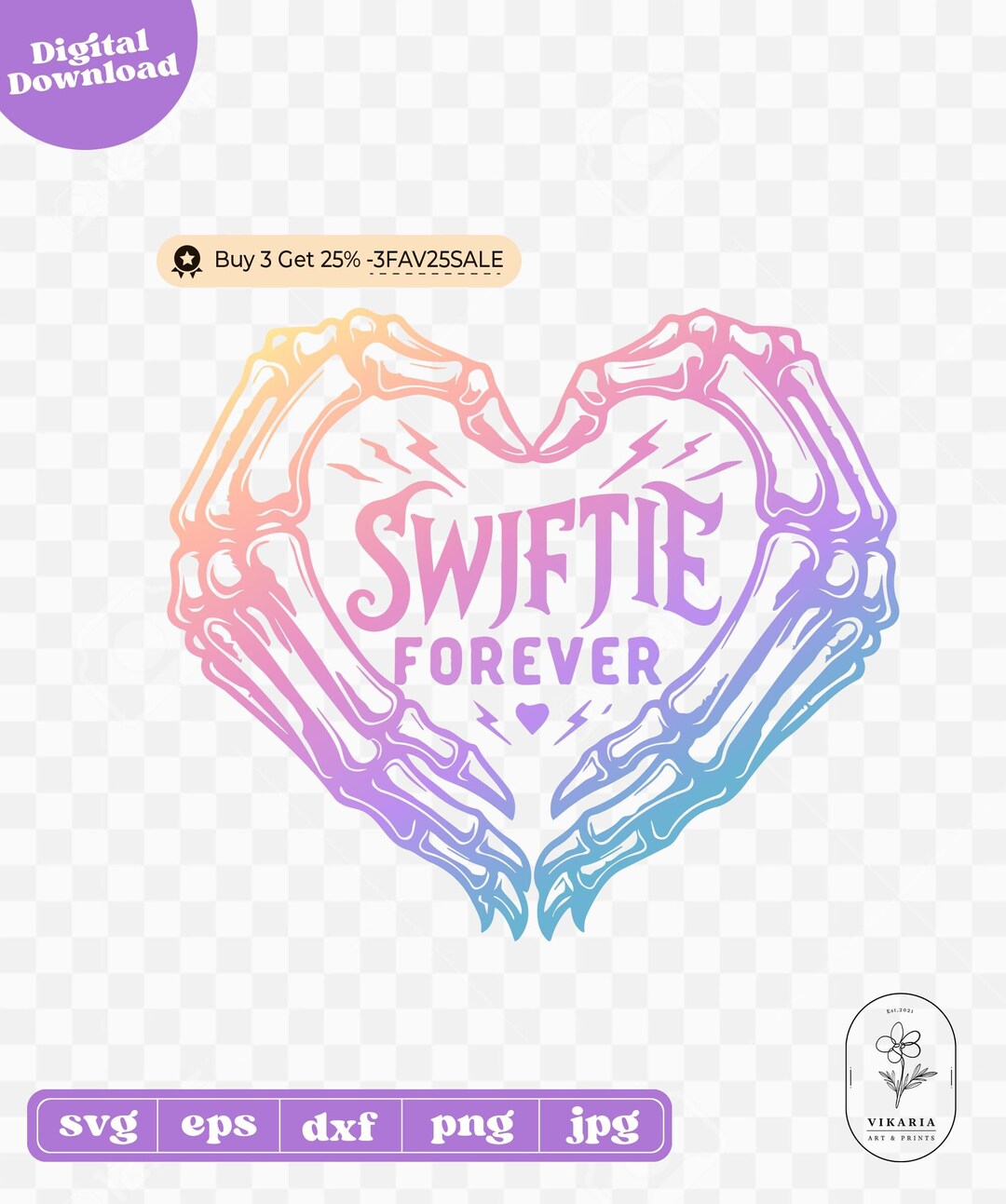 Swiftie Forever Svg Taylors Version Taylors Swift Version - Etsy