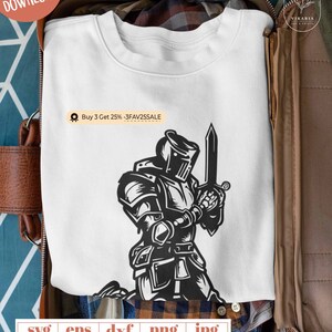 Armor Warrior Kneel Pray Svg 4, Sword Svg, Shield Svg, Knight Svg ...