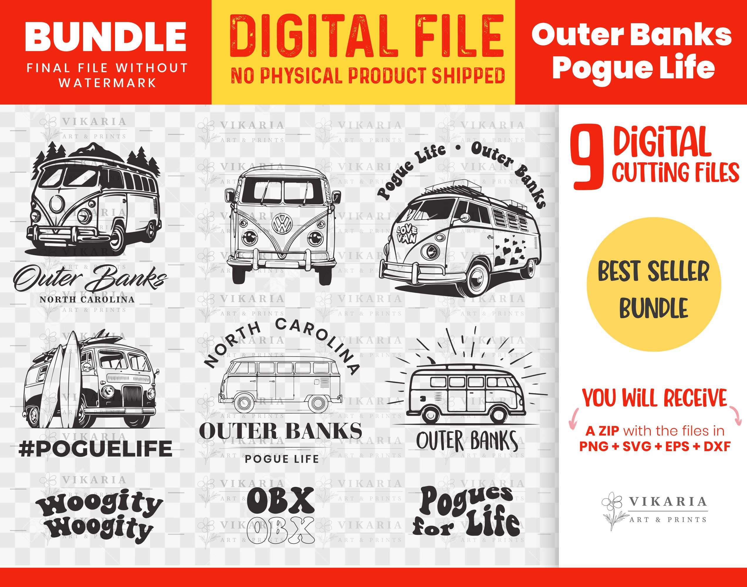 Outer Banks PNG SVG Eps BUNDLE Outer Banks Cutting File | Etsy