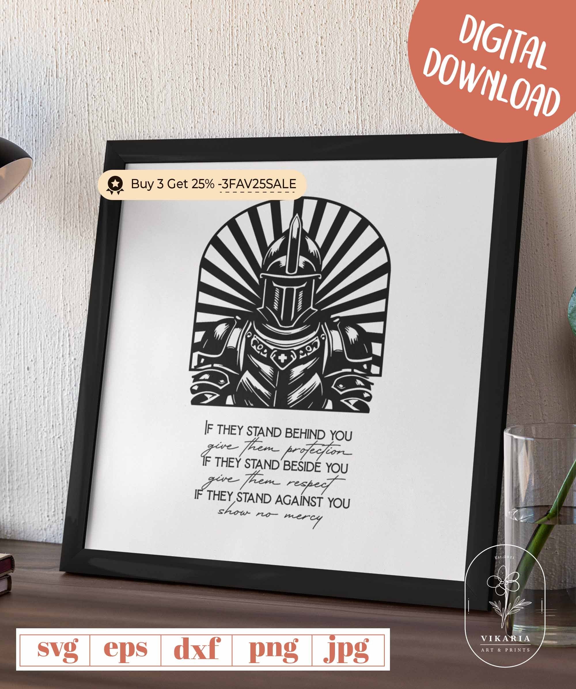 Knight SVG Dxf Png Clipart Vector Cricut Cut Cutting Cnc If - Etsy