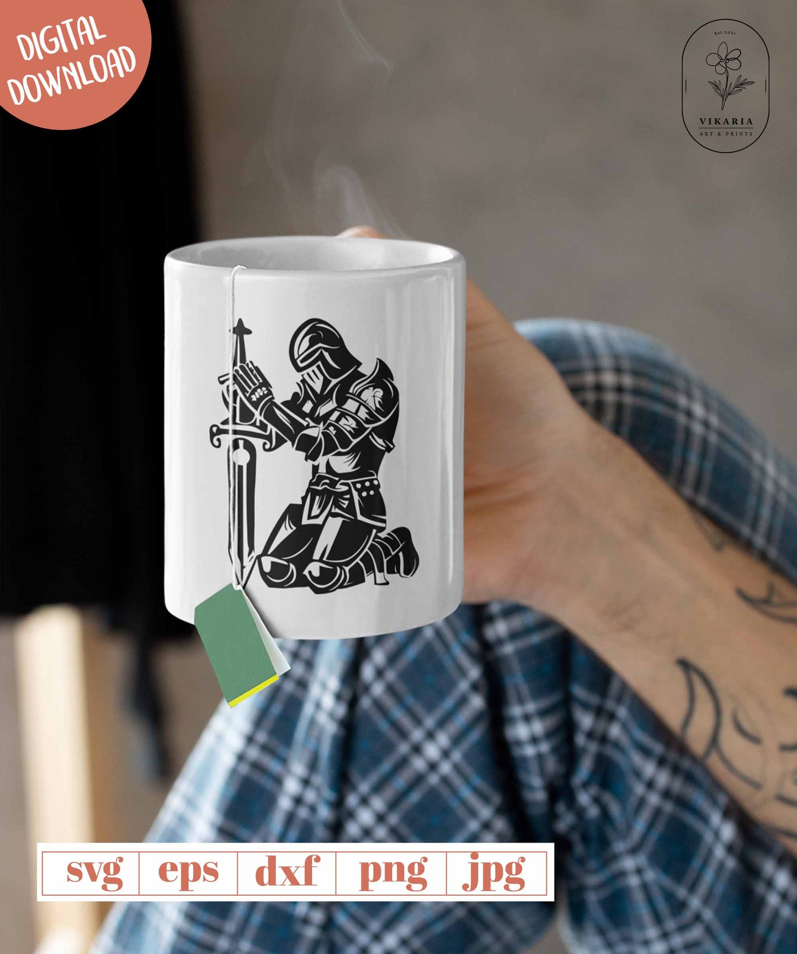 Armor Warrior Kneel Pray Svg 2, Sword Svg, Shield Svg, Knight Svg ...