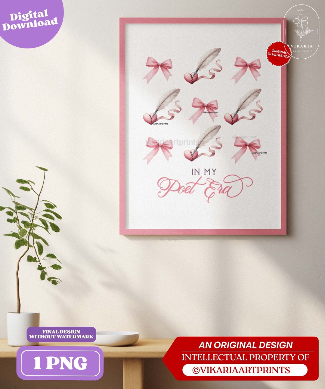 In My Poet Era PNG, Digital File, Poetry Book Png, Coquette Department ...