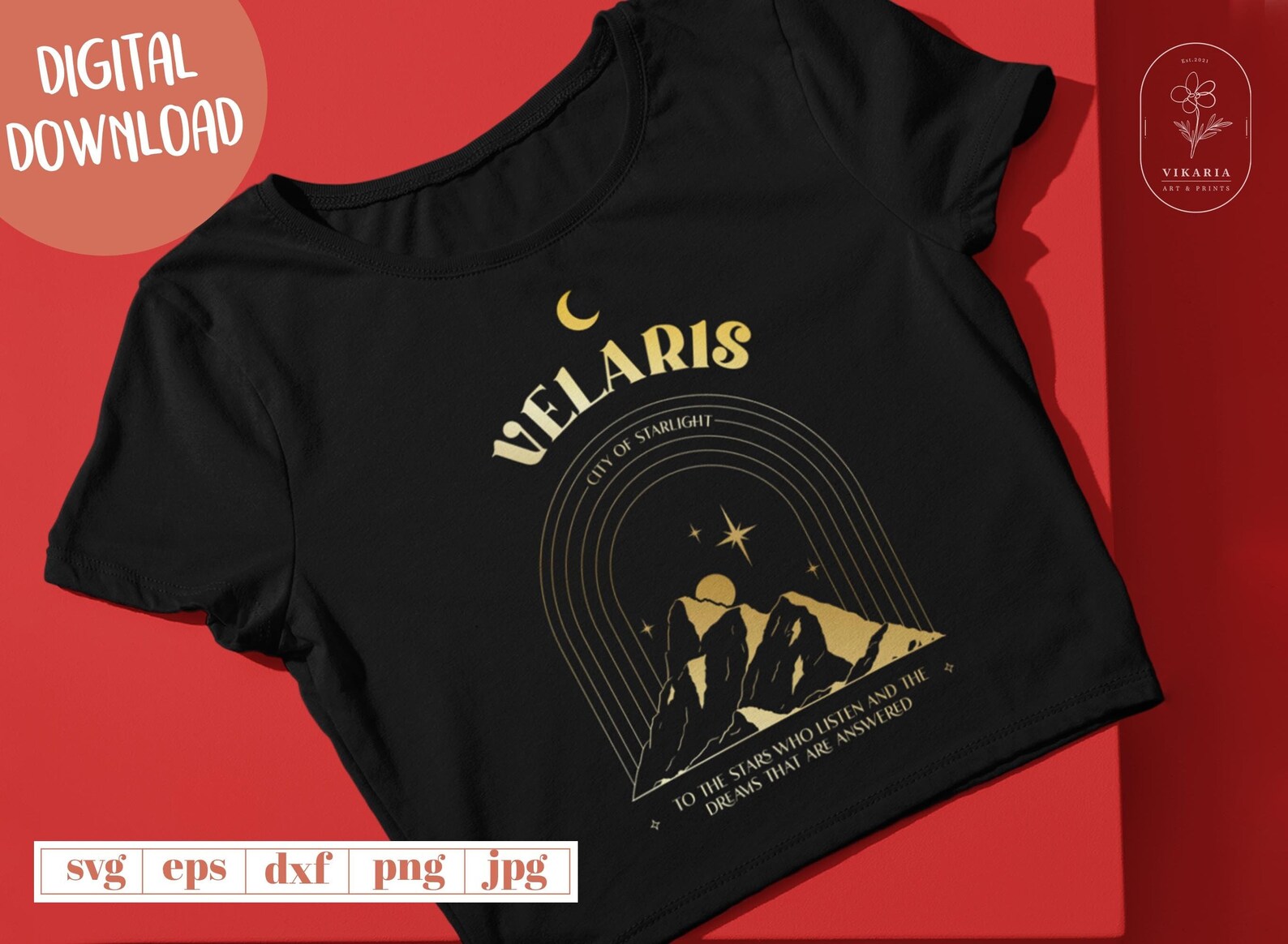 ACOTAR Svg & Png Files Acotar Svg for Cricutnight Court Png - Etsy UK