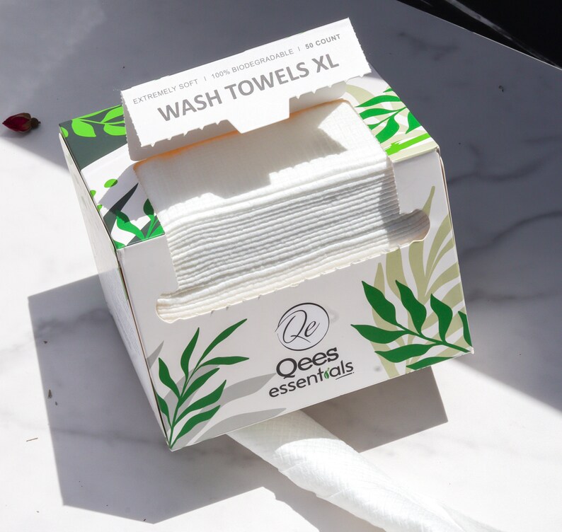 Eco Friendly Disposable Towels, Biodegradable Face Towels Makeup ...
