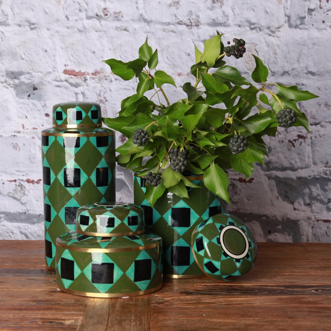Lidded Vases Momo, Ceramic Vase, Floor Vase, Handmade - Etsy
