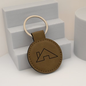 Custom Logo Keychain, Promotional Products, Custom Leather Keychain ...