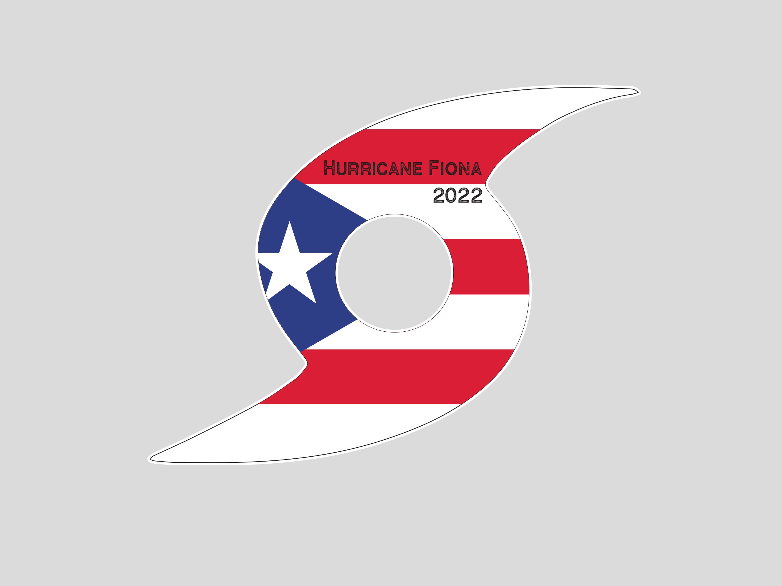 Hurricane Flag Symbol