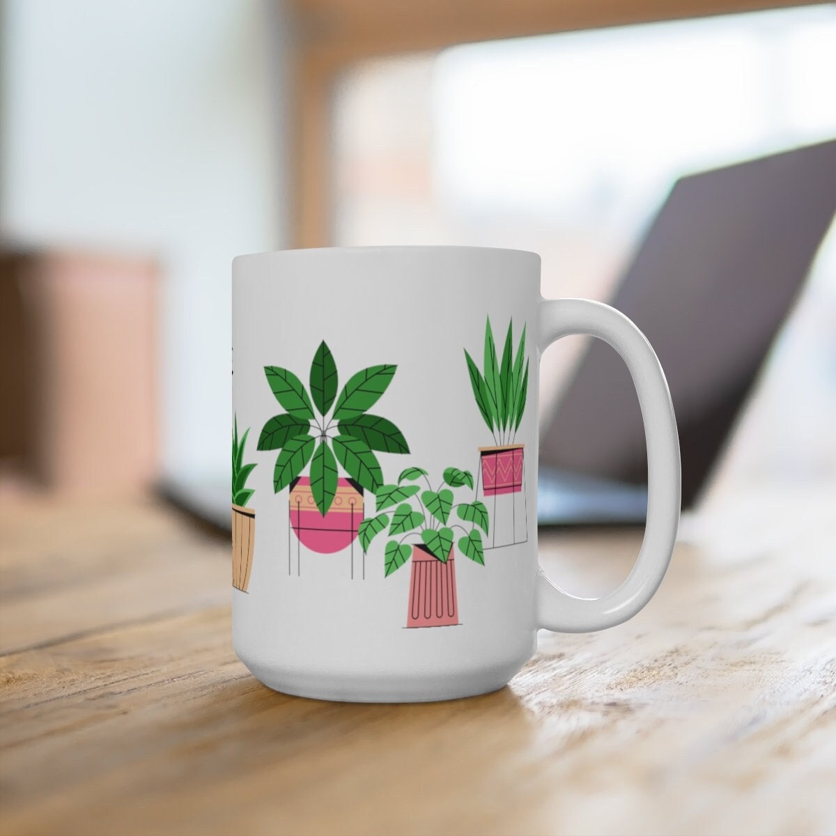 Cute Plant Mug | Houseplant Mug | Plant Lover Gift | Plant Mom Mug ...