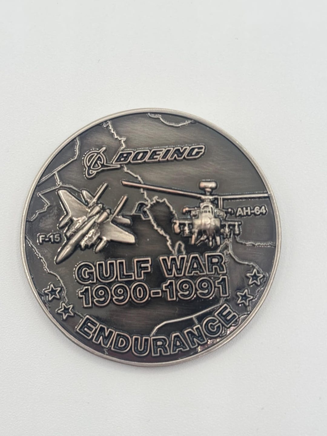 Boeing Challenge Coin Gulf War - Etsy