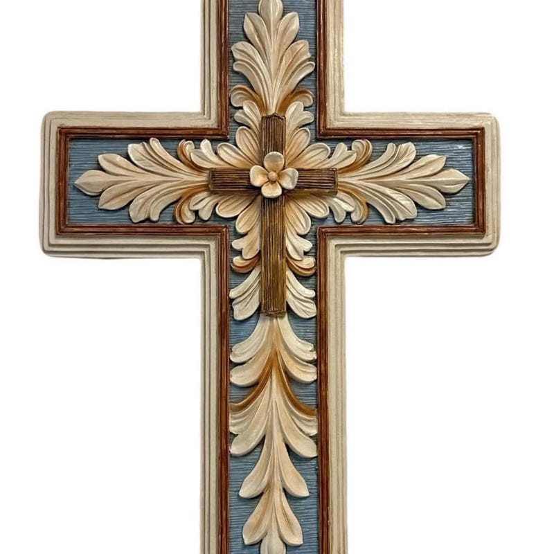 Wall Farm Style Cross - Etsy