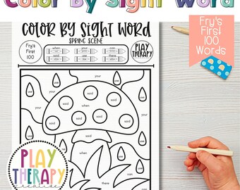halloween sight words coloring pages
