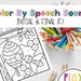 Set of 10 /f/ Sound Spring Themed Coloring Pages for Speech Therapy ...