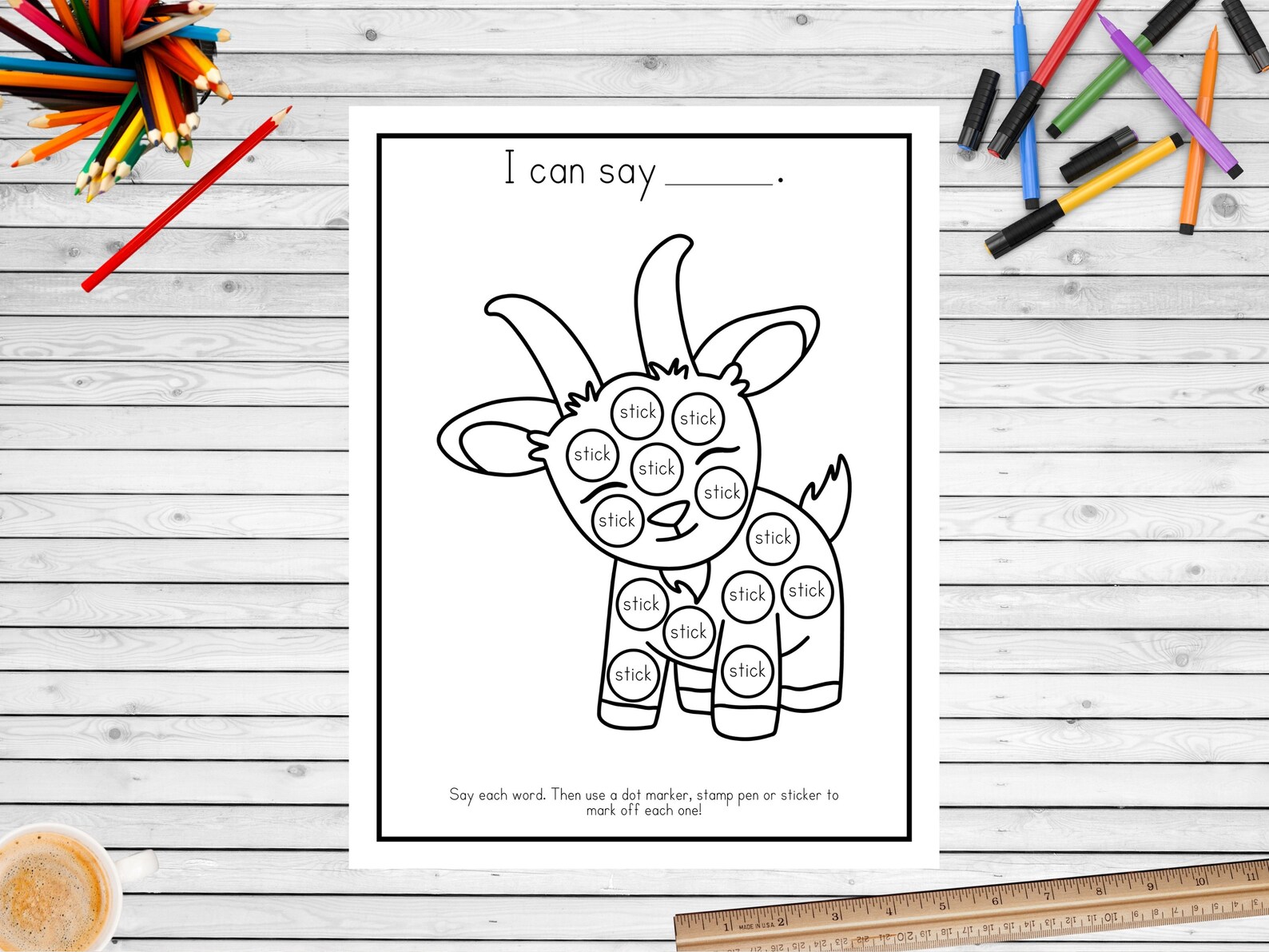 Dot Marker Speech Sound Practice Coloring Pages | /s/ Blend Sound Words ...