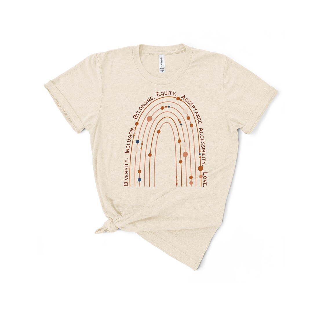 Camisa de inclusión Rainbow / Camisa SpEd / Camisa de discurso / Camisa ...