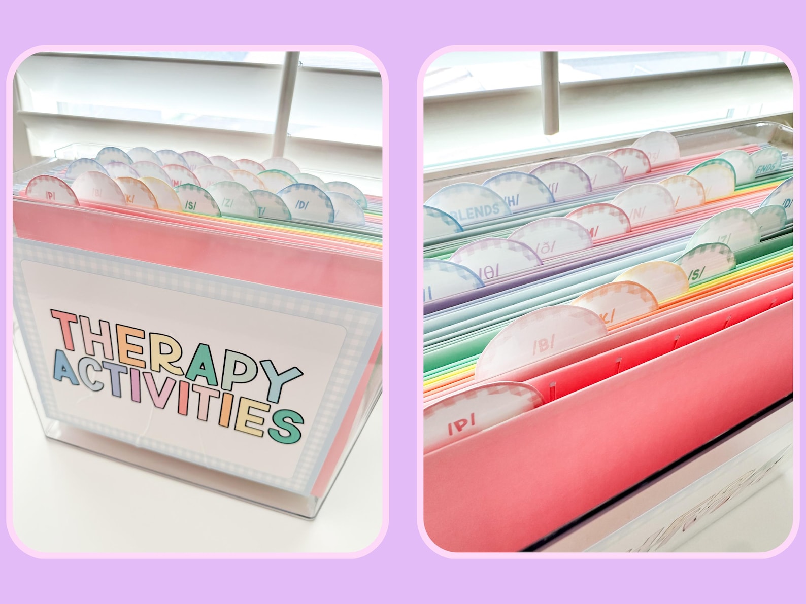 Pastel File Folder Tabs, Labels | Pastel Classroom Decor | Modern ...