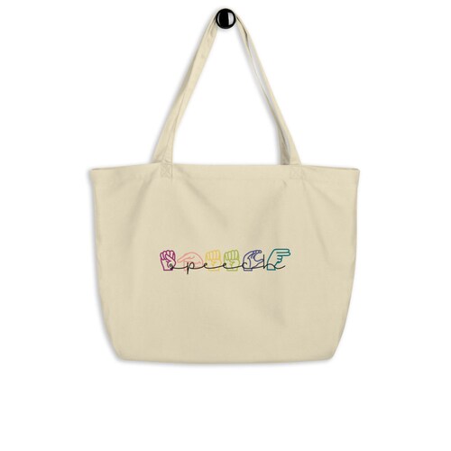 Speech American Sign Language Tote Bag / SLP Tote / Therapy - Etsy