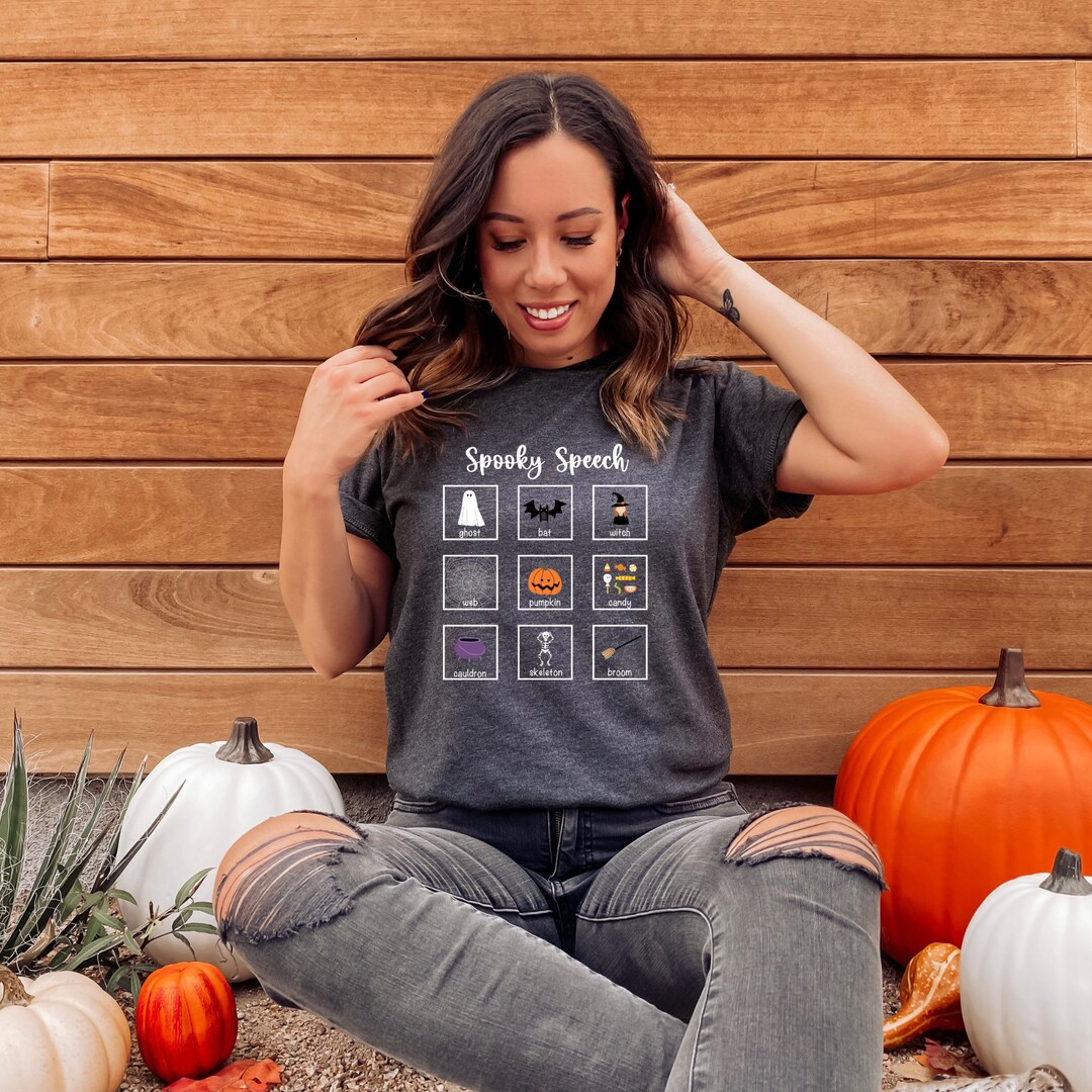 AAC Spooky Speech Tee / Heycutedesign Collab Tee / Spook Speech Shirt ...